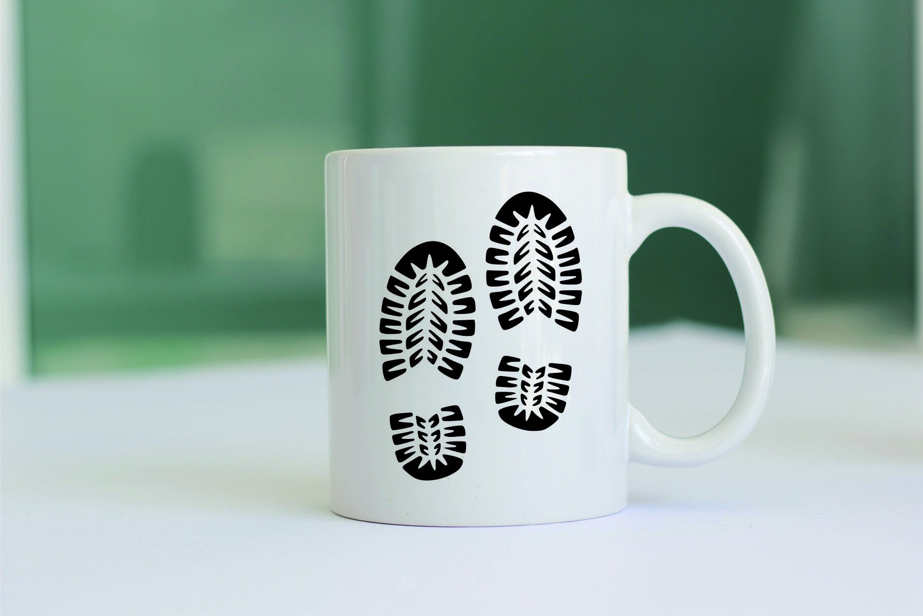 Hiking Boot Prints SVG, PNG, EPS, Dxf | Boot Prints Svg | Footprints ...