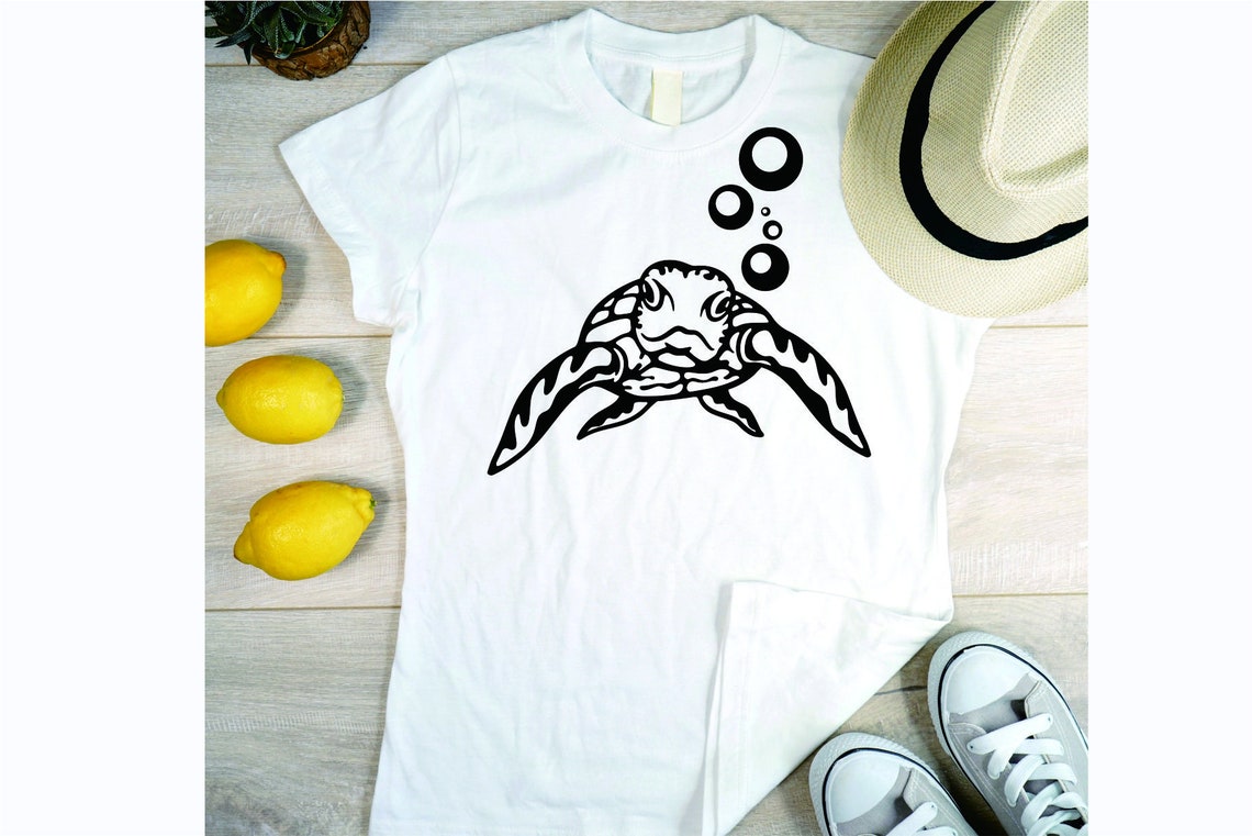 Swimming Turtle SVG, Turtle SVG, Sea Turtle PNG, Turtle Svg Cricut ...