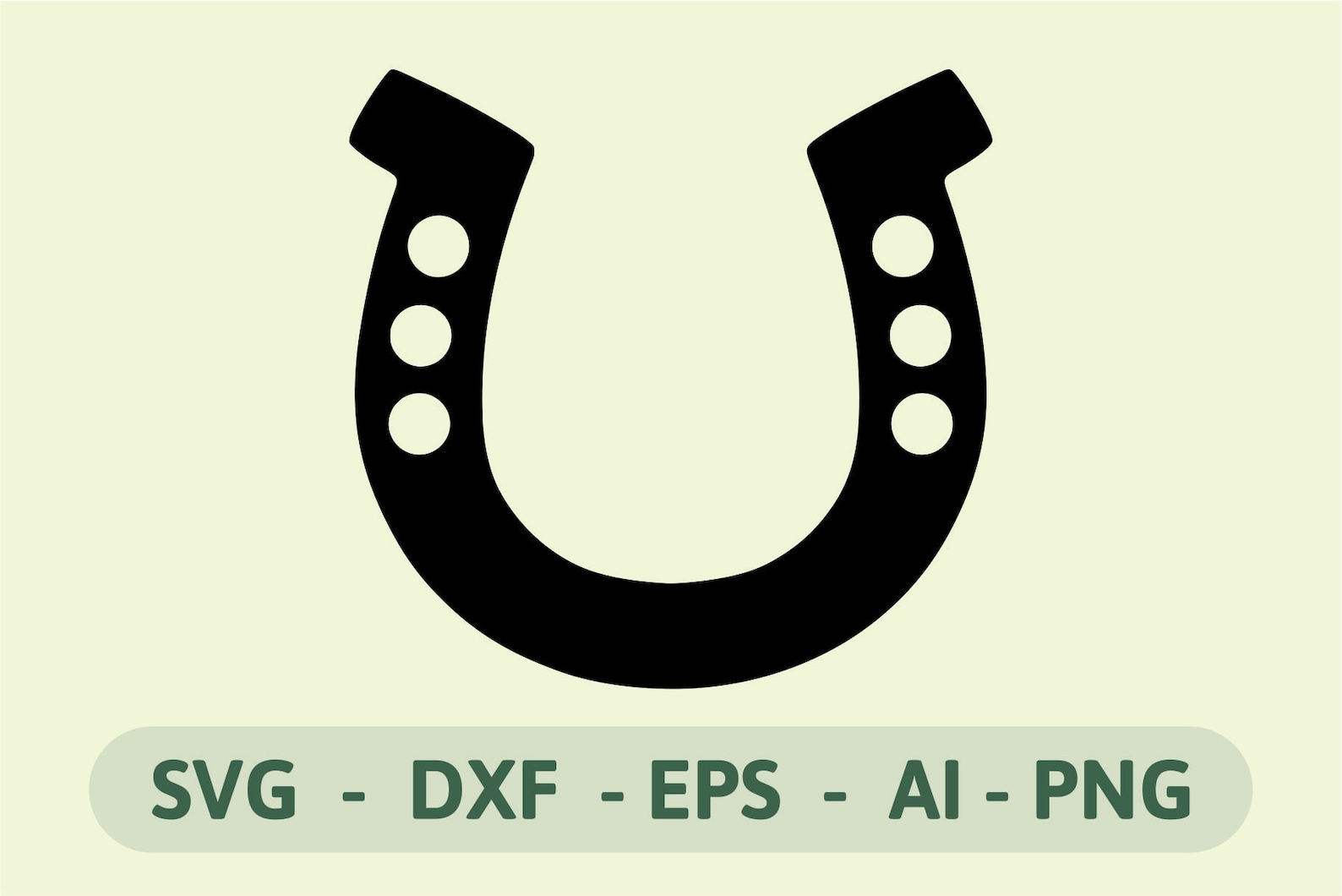 Horseshoe SVG Files | Horse Shoe Cut Files | Horse Shoe Vector ...