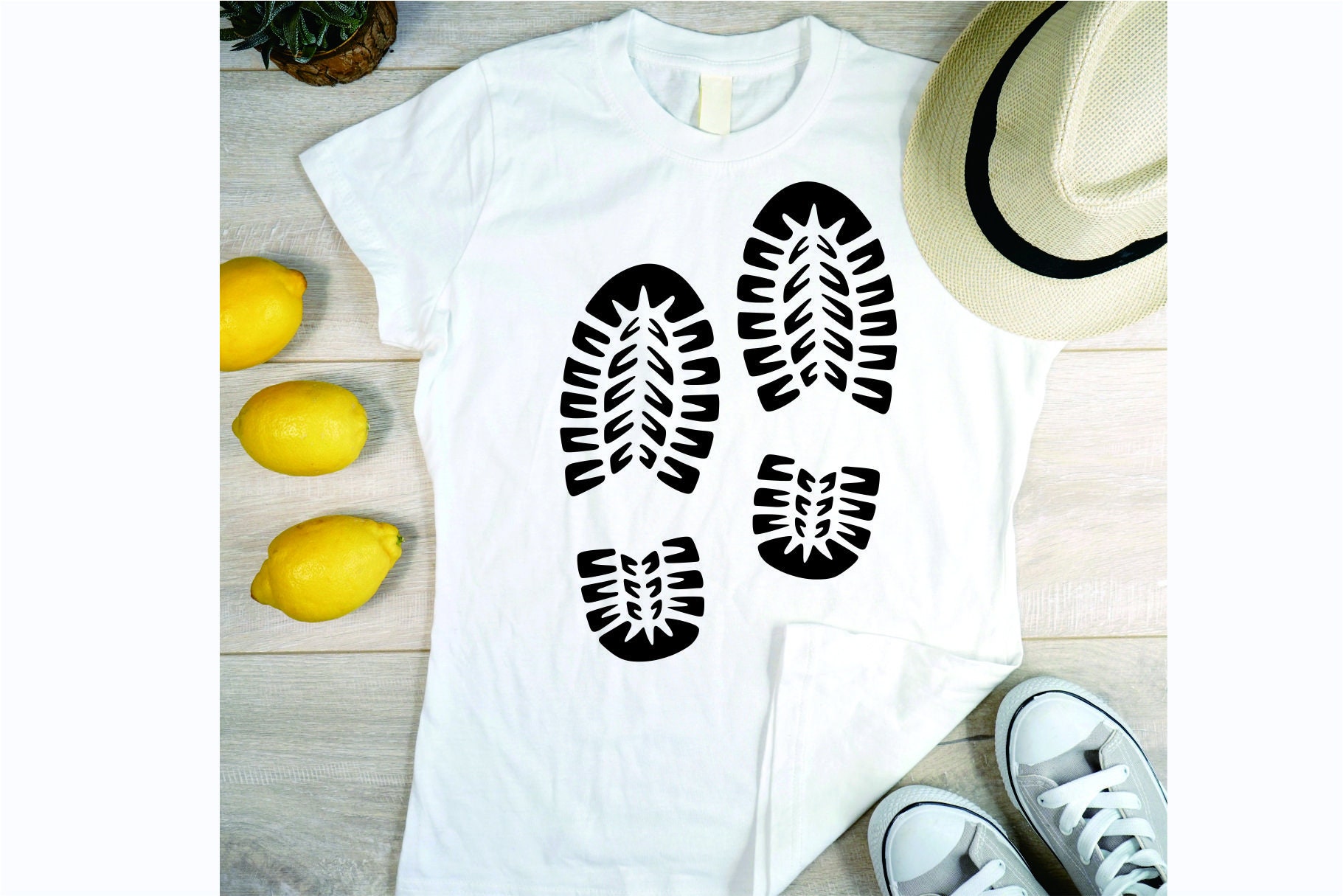 Hiking Boot Prints SVG, PNG, EPS, Dxf | Boot Prints Svg | Footprints Svg | Cricut | Silhouette ...