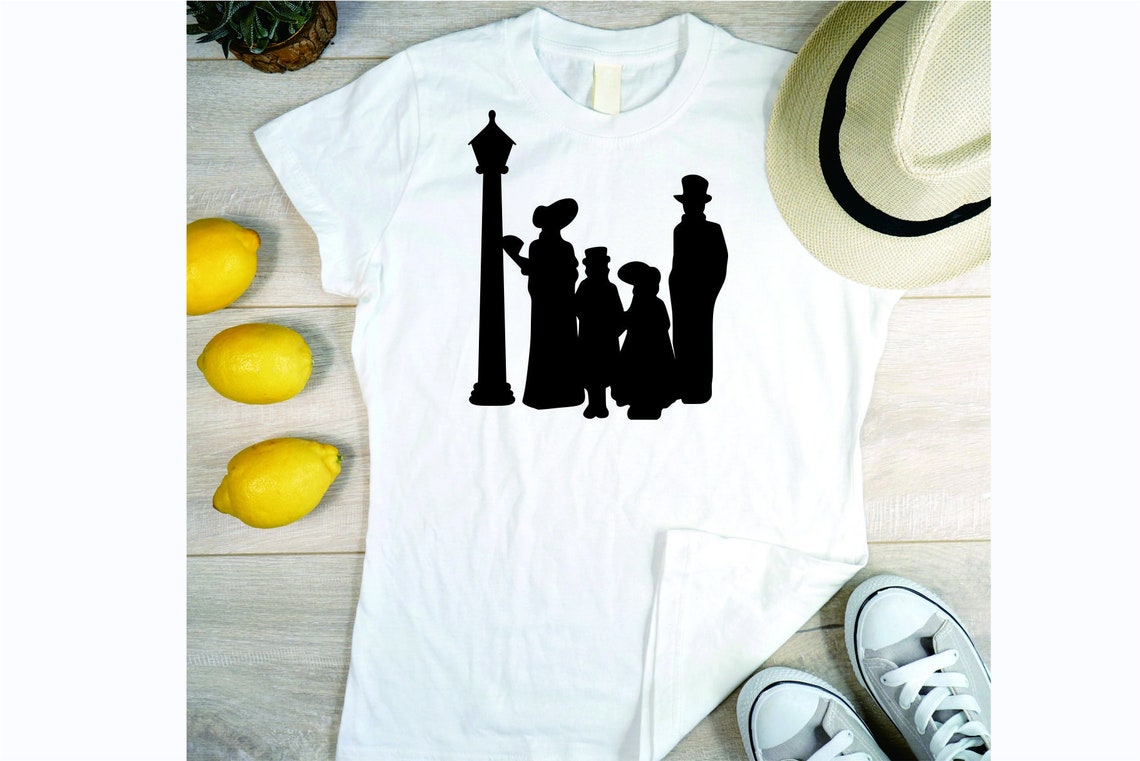 Christmas Carolers SVG | Holiday Silhouette (digital Download) - Etsy
