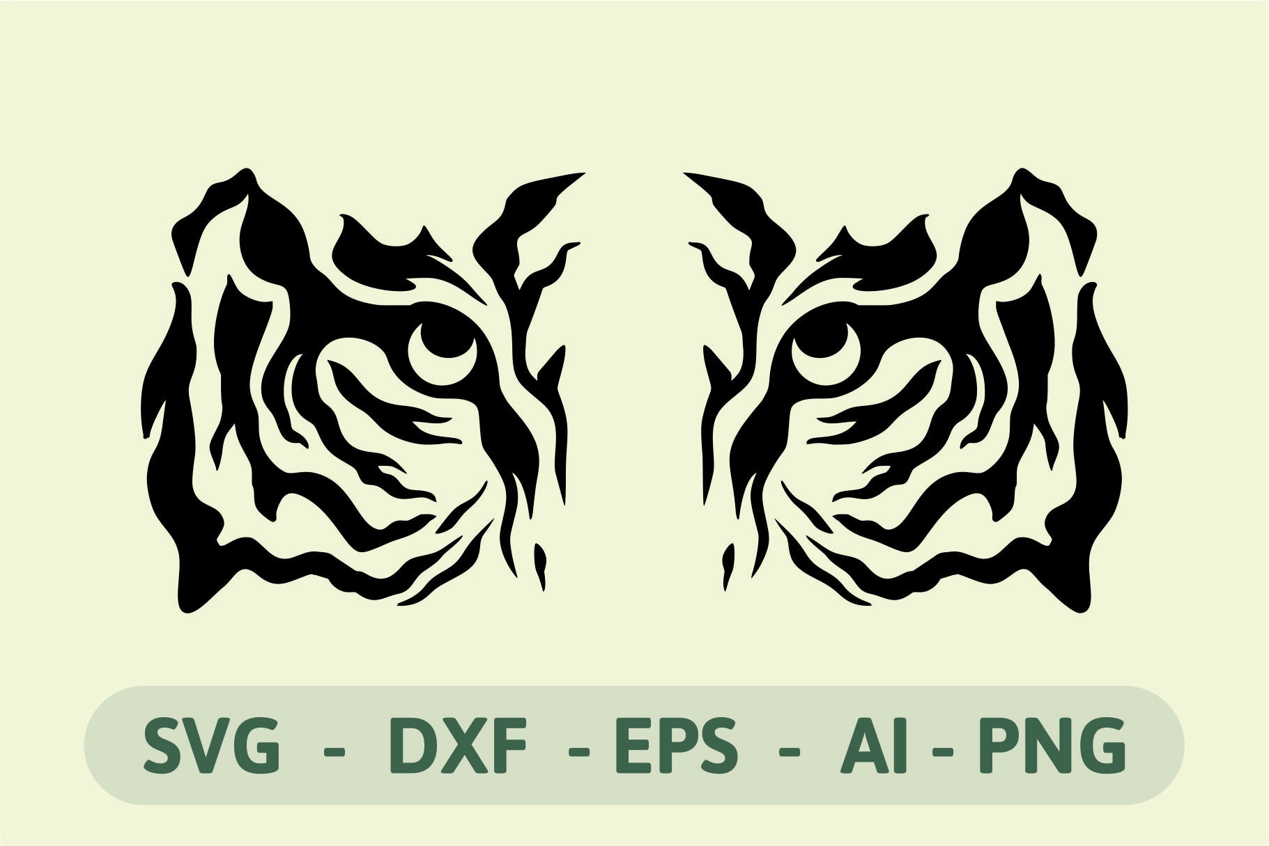 Tiger Face Svg, Tiger Eyes Svg, Tiger Head Png, Tiger Eyes Png, Tiger ...