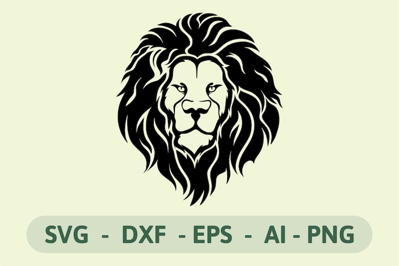 Lion Face Svg | Lion Head Svg | Lion Svg | Lion King Svg | Lion ...