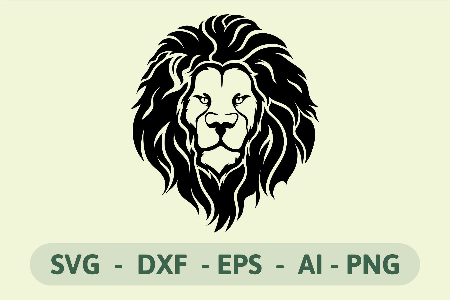 Lion Face Svg Lion Head Svg Lion Svg Lion King Svg - Etsy