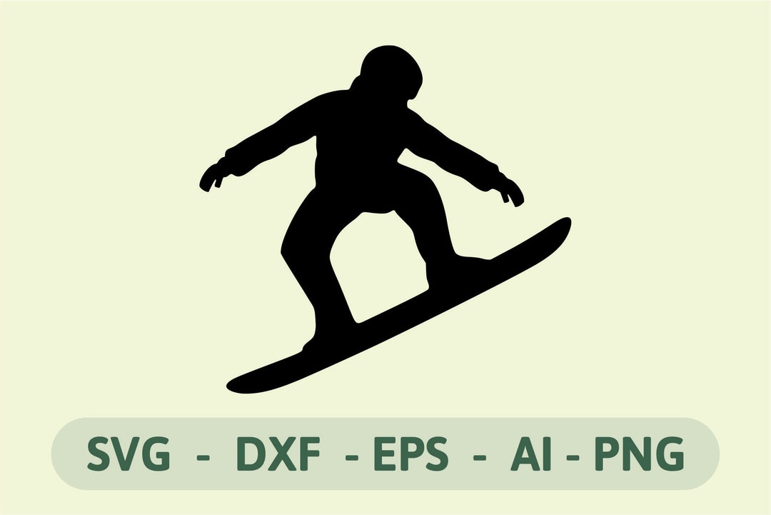 Snowboard SVG Snowboarding Sports SVG Snowboarder SVG, Png, Eps, Dxf ...