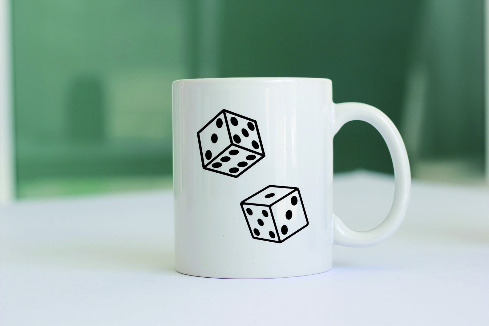 Dice SVG, Four Dice Svg, Dice Black and White Silhouette, Cut File ...