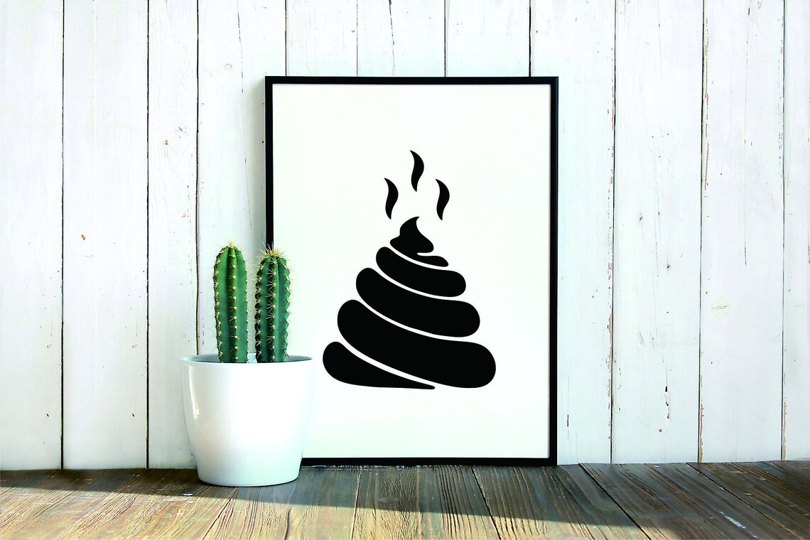 Poop Svg, Poop Png, Poop Dxf, Silhouette, Cricut File, Clipart, Instant ...