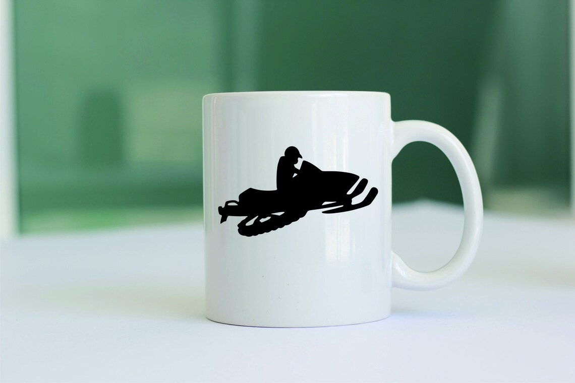Snowmobile Svg, Snowmobile , SVG PNG EPS Dxf , Cut File , Silhouette ...