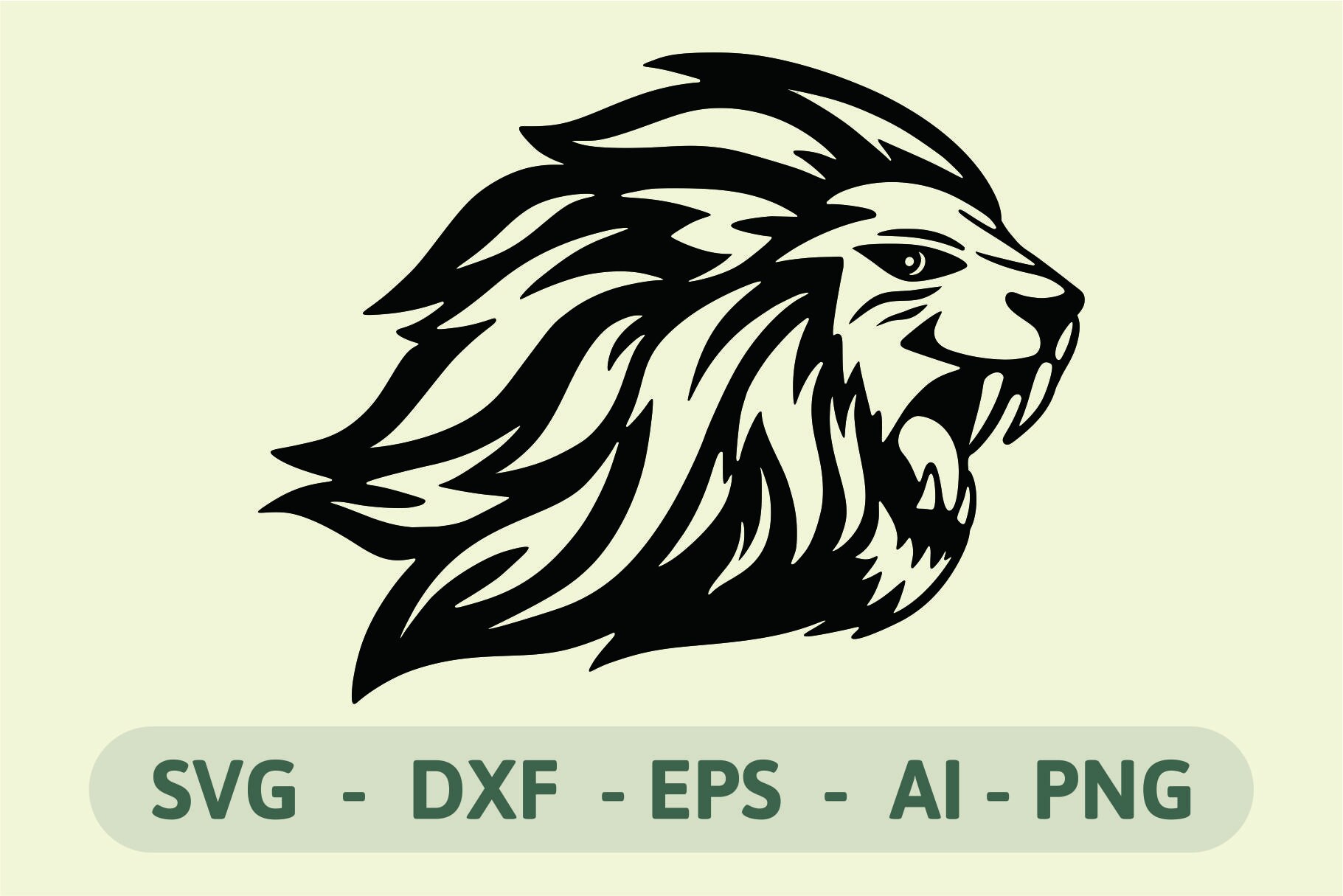 Lion Face SVG, Lion Head Svg, Lion Svg, Lion King Svg, Lion Printable ...