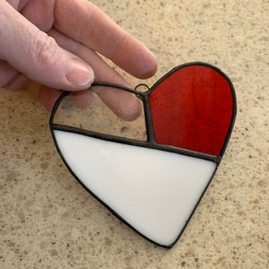 Stained Glass Hearts, Heart, Valentines Day Gift, Set of 2 Hearts - Etsy