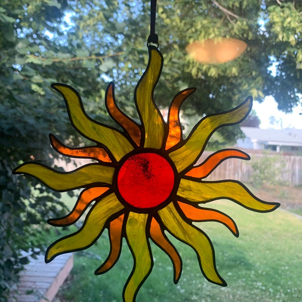 Glass Sun Catcher - Etsy