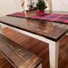 Farmhouse Dining Table(functional Breadboard Ends) - Etsy