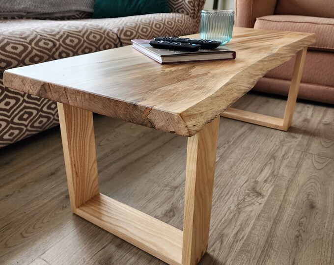 Ambrosia Maple Live Edge Coffee Table - Etsy