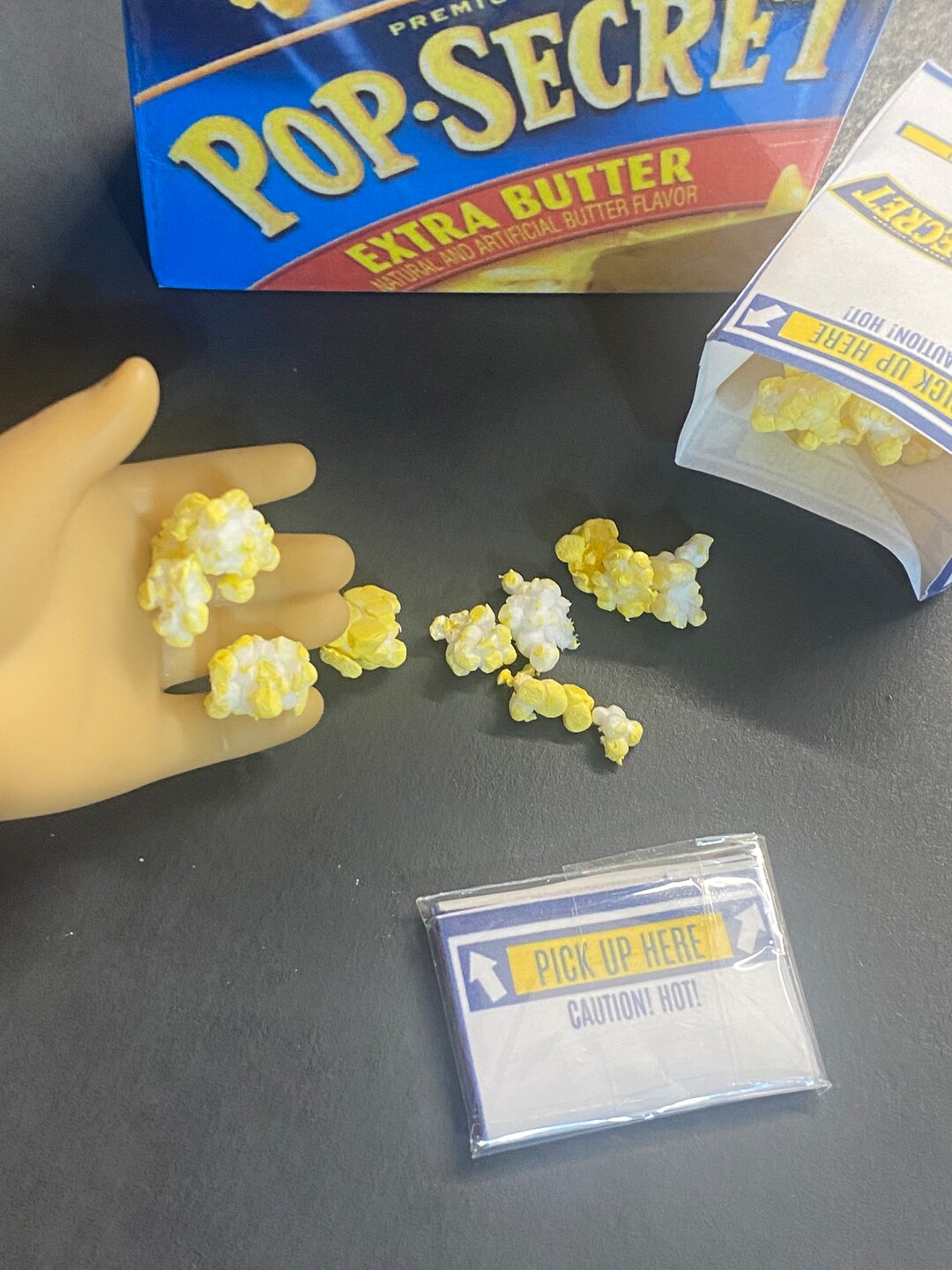 1:3 Scale Popcorn Play Set Fits 14 to 18” Dolls, Smart Dolls, BJD, RRFF ...