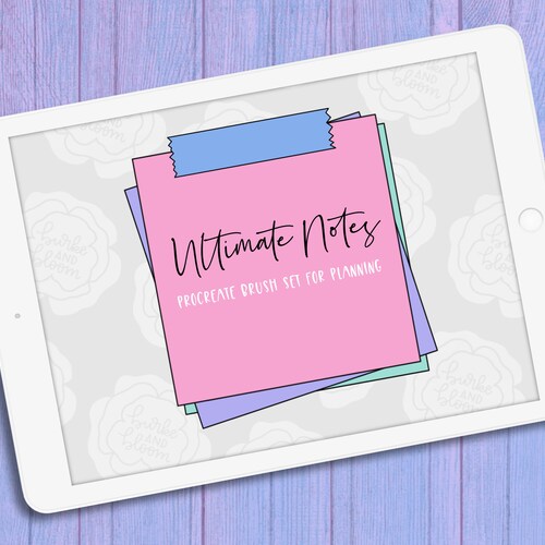Procreate Planner Ultimate Brush Pack Procreate Stamp - Etsy