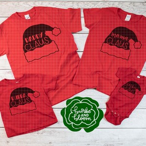 Claus Family SVG Bundle - Etsy