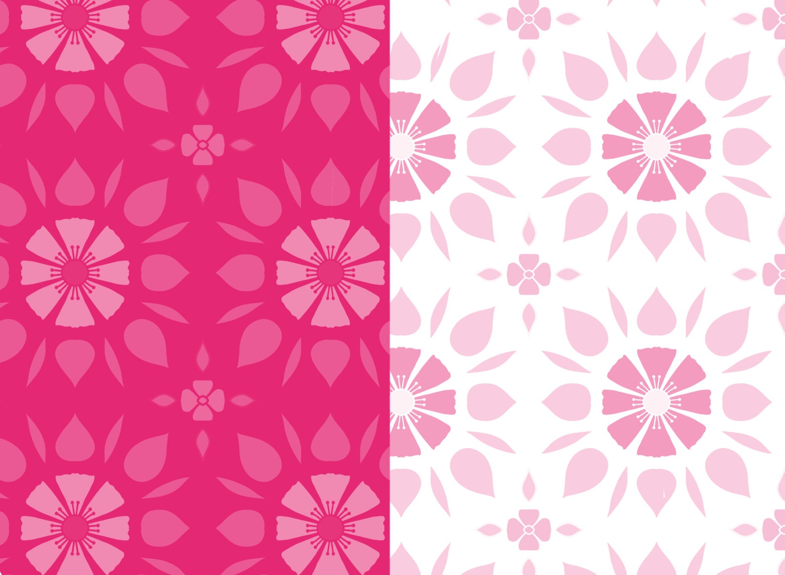 Floral Pattern Brush Set | Etsy