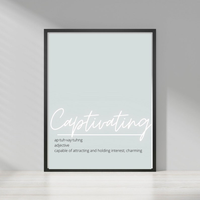 Captivating Definition Digital Printable PRINTABLE Wall Art Etsy Australia captivating-definition-digital-printable-printable-wall-art-etsy-australia