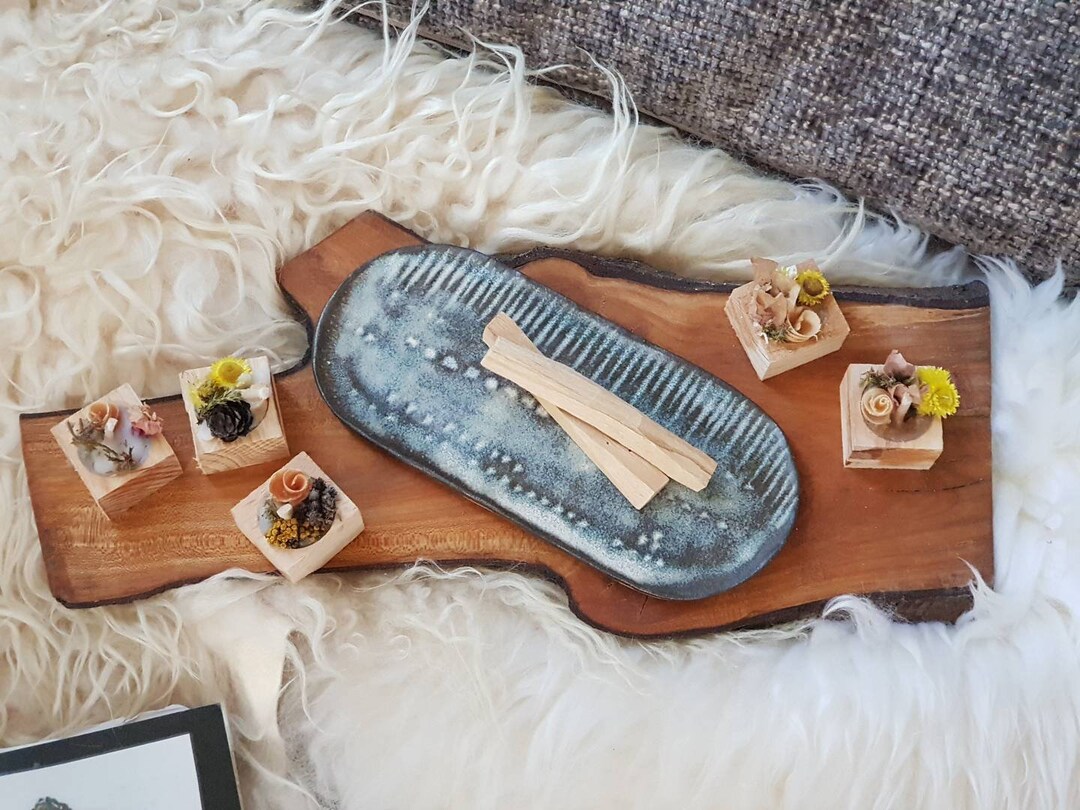 Wabi-sabi Ceramic Serving Dish/ Ritual Tray/ Jewellery Dish/ Sushi ...