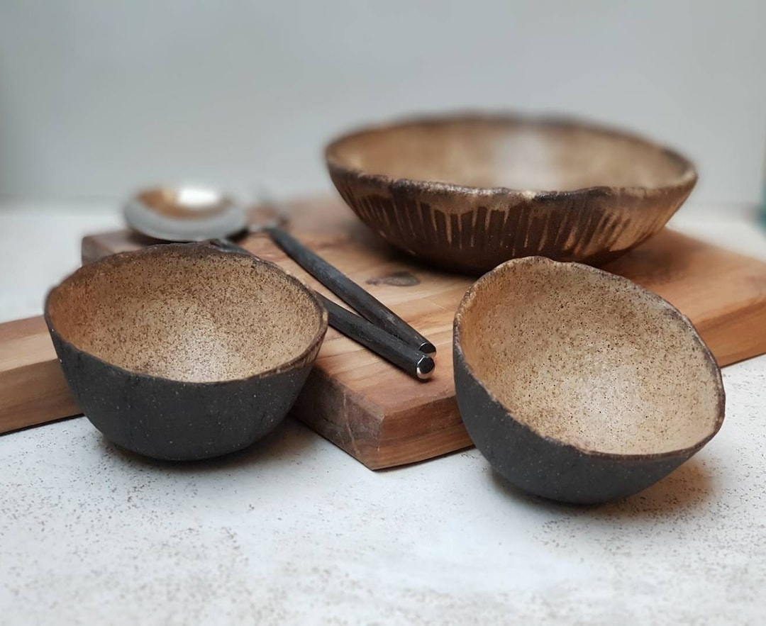 Wabi-sabi Ceramic Bowls - Etsy