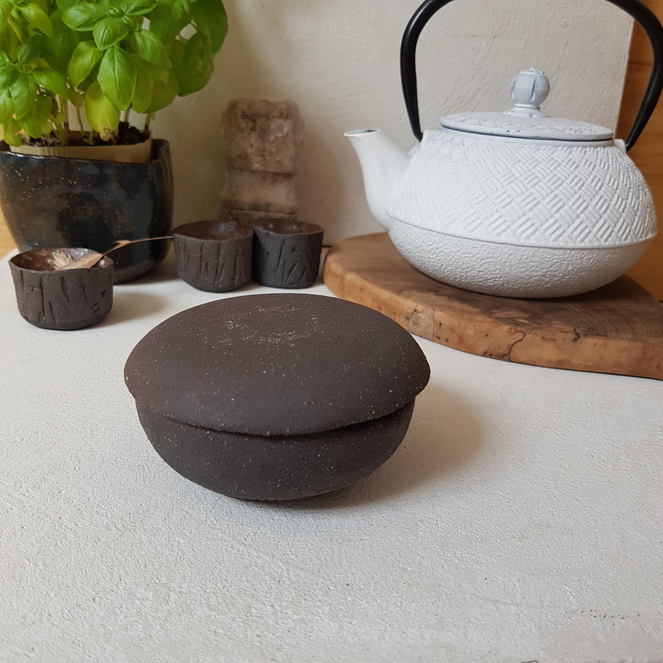 Wabi-sabi Matcha Ceremony Teabowl Set/ Chawan and Small Plate - Etsy