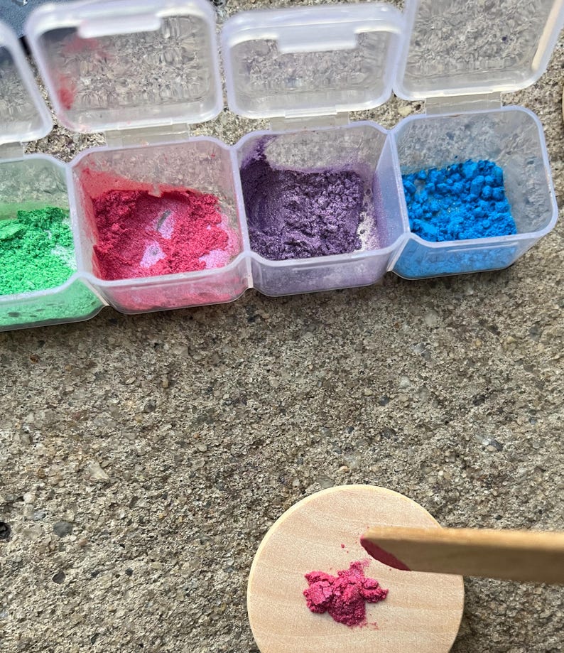 DIY All Natural Makeup Kit: Blush, Eyeshadow, Lip Gloss - Etsy