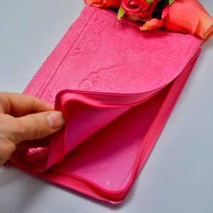 Blue Leather Quran Case Book Baby Blue Muslim Boy Kuran Cover Islam ...