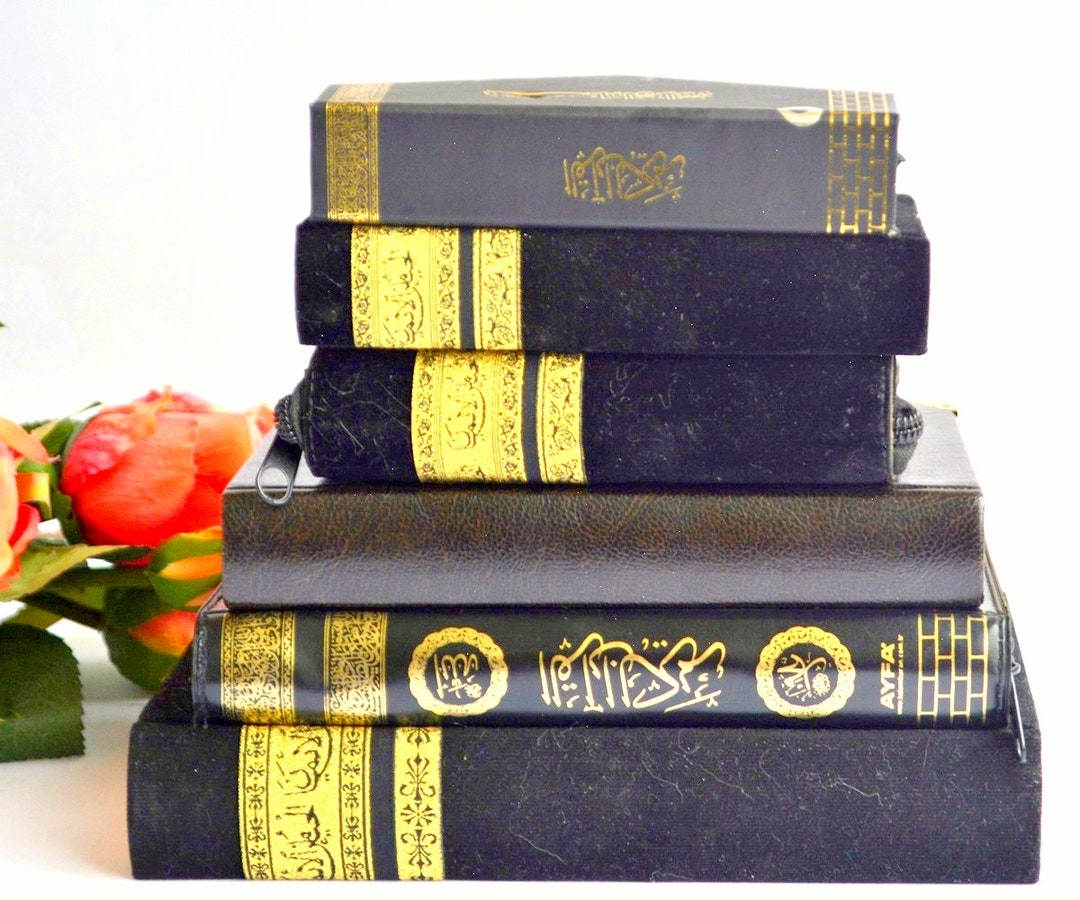 Black Mini Quran Religious Muslim Book Muslim Man Small - Etsy