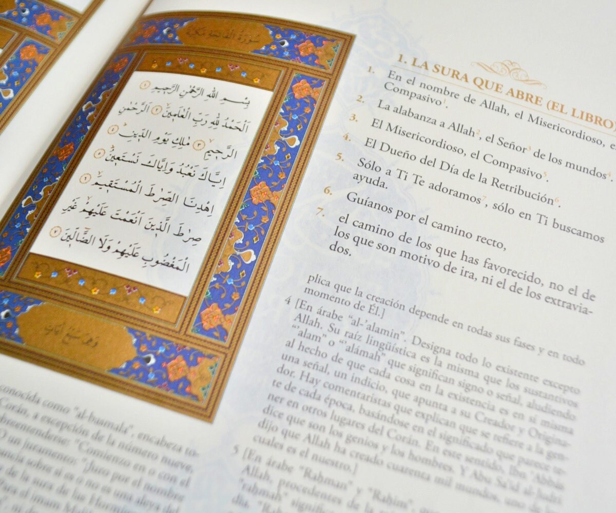 Spanish Arabic Kuran Book Spain translation Quran Foreign | Etsy