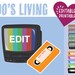 Cassette Tapes / Music / Vintage / 70 / 80 / 90 / Editable / Printable ...