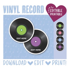 Vinyl Record Door Decoration - Etsy