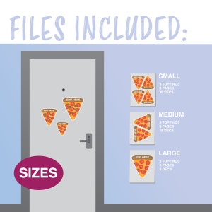 Pizza Pizza Door Decoration - Printable - Pizza Party - Classroom ...