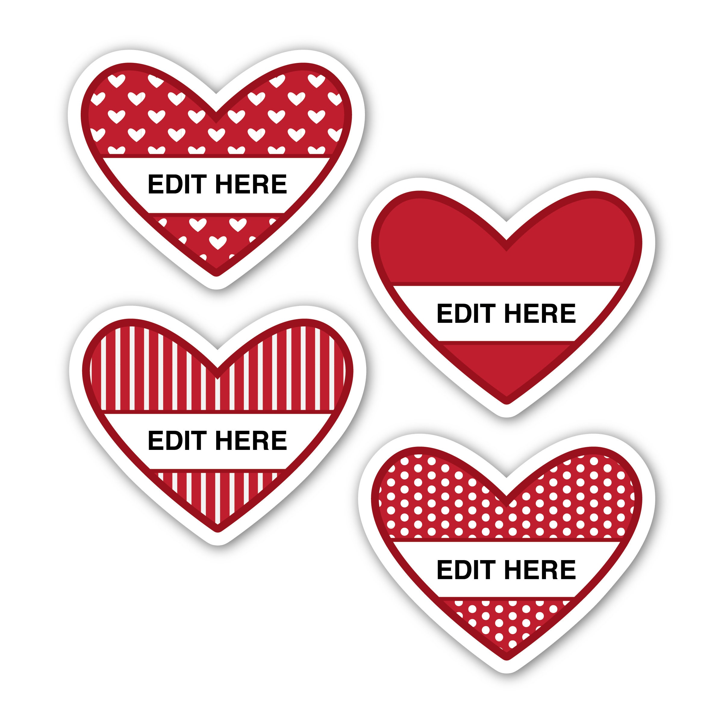 Happy Hearts Door Decoration / Valentine's Day / Love / Heart ...