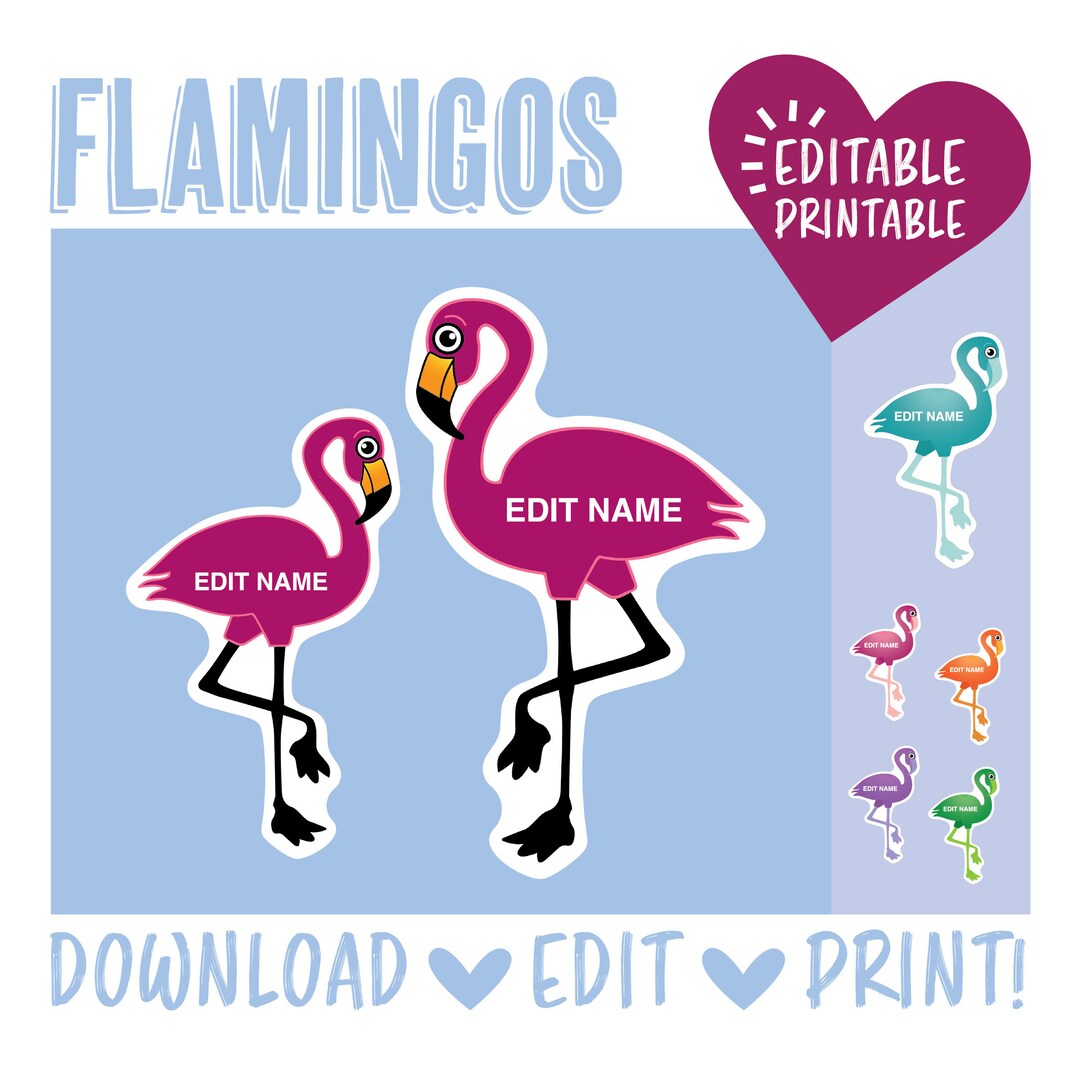 Flamingo Door Decoration / Tropical / Summer / Vacation / Florida ...