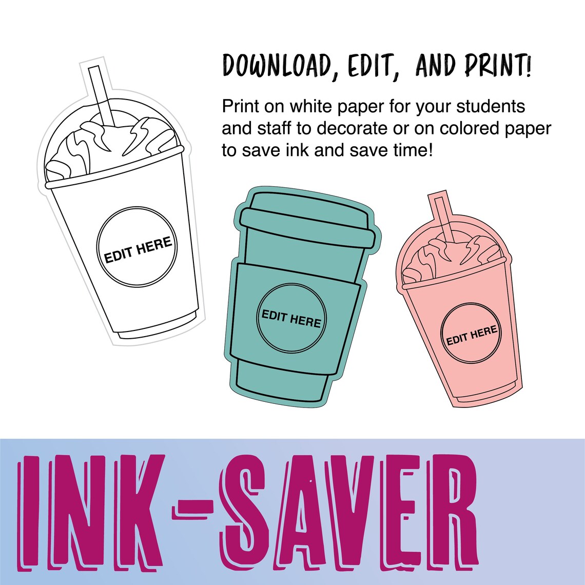 The Coffee Shop Door Decoration - Etsy