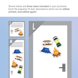 Camping Out Door Decorations - Etsy