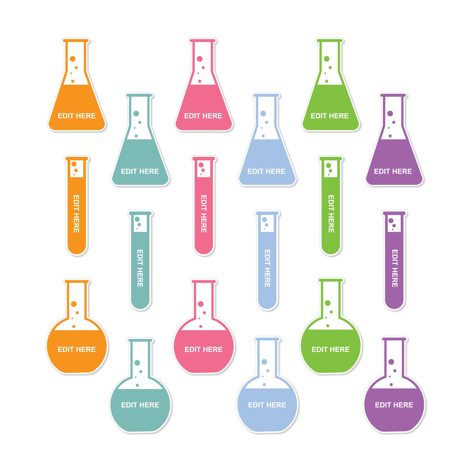 Chemistry Set Door Decoration Chemical Reactions Test Tubes - Etsy