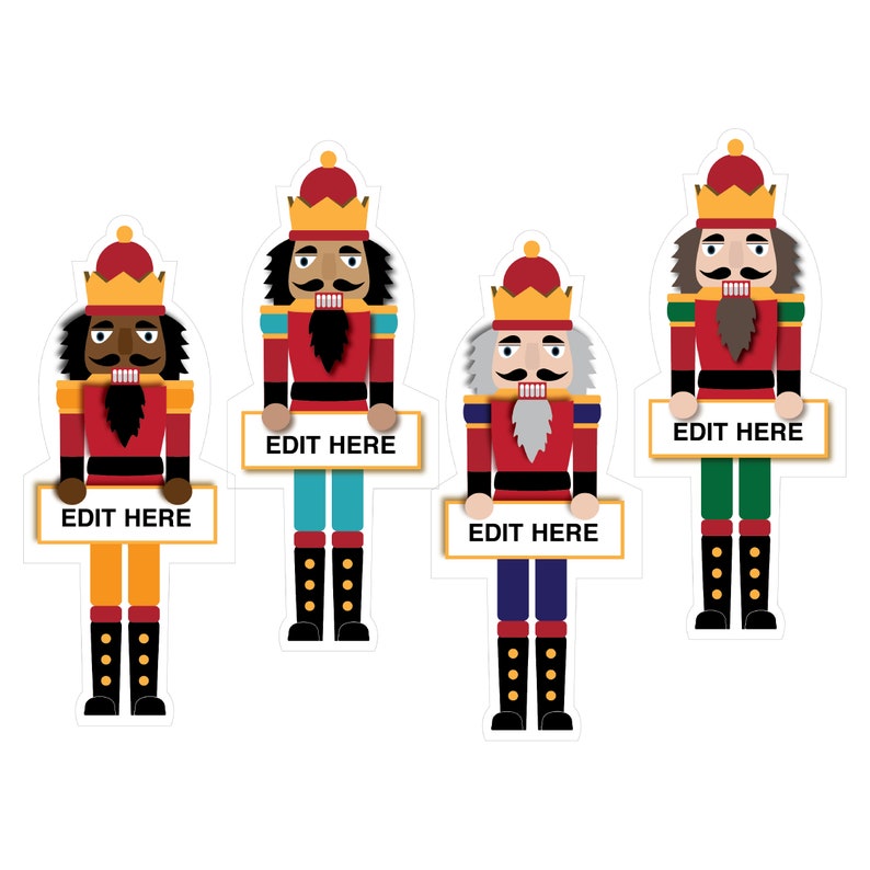 The Nutcracker Door Decoration / Toy / Winter / Snow / | Etsy