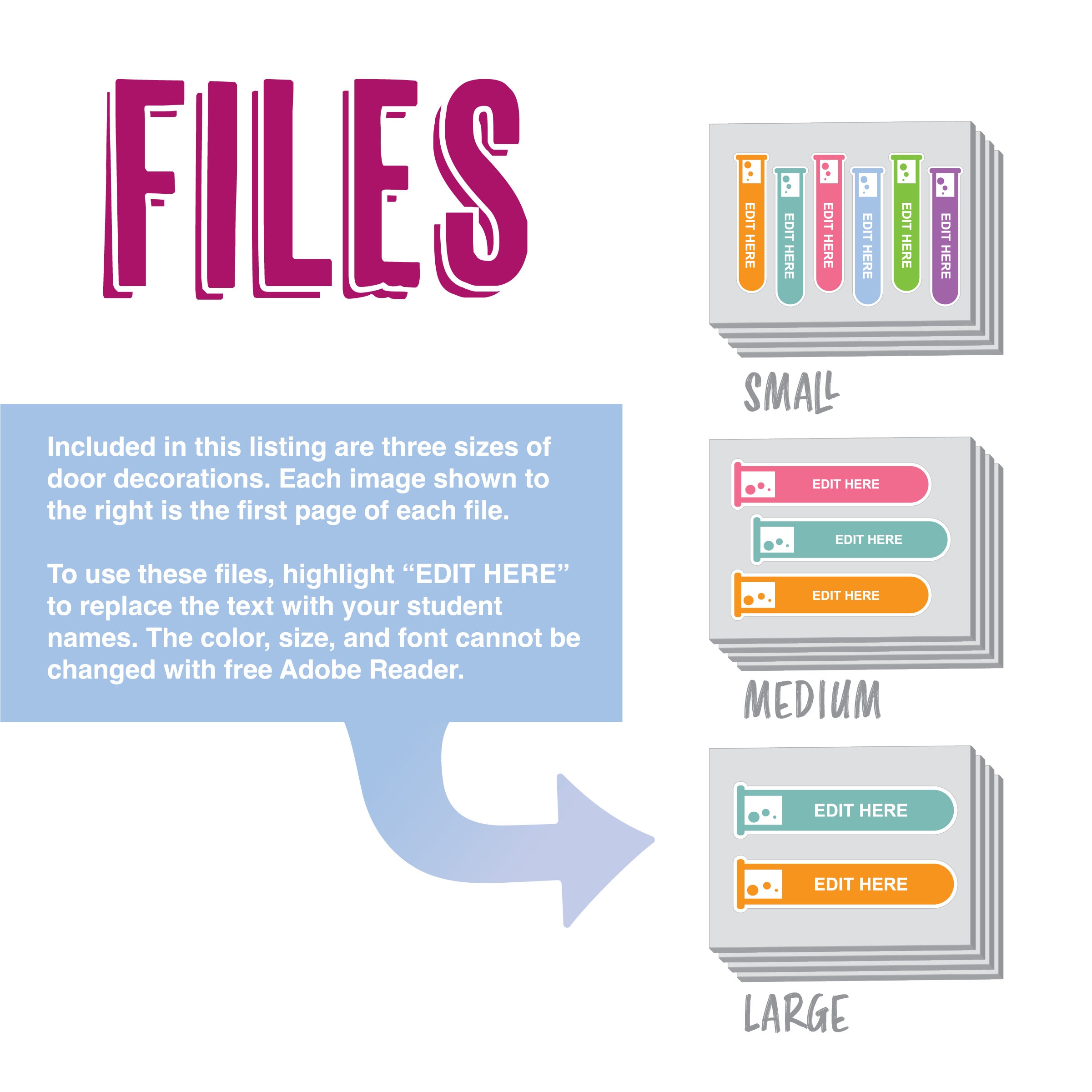 Chemistry Set Door Decoration Chemical Reactions Test Tubes - Etsy