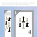 Check Mate Door Decoration / Board Game / Family Game Night / Printable ...