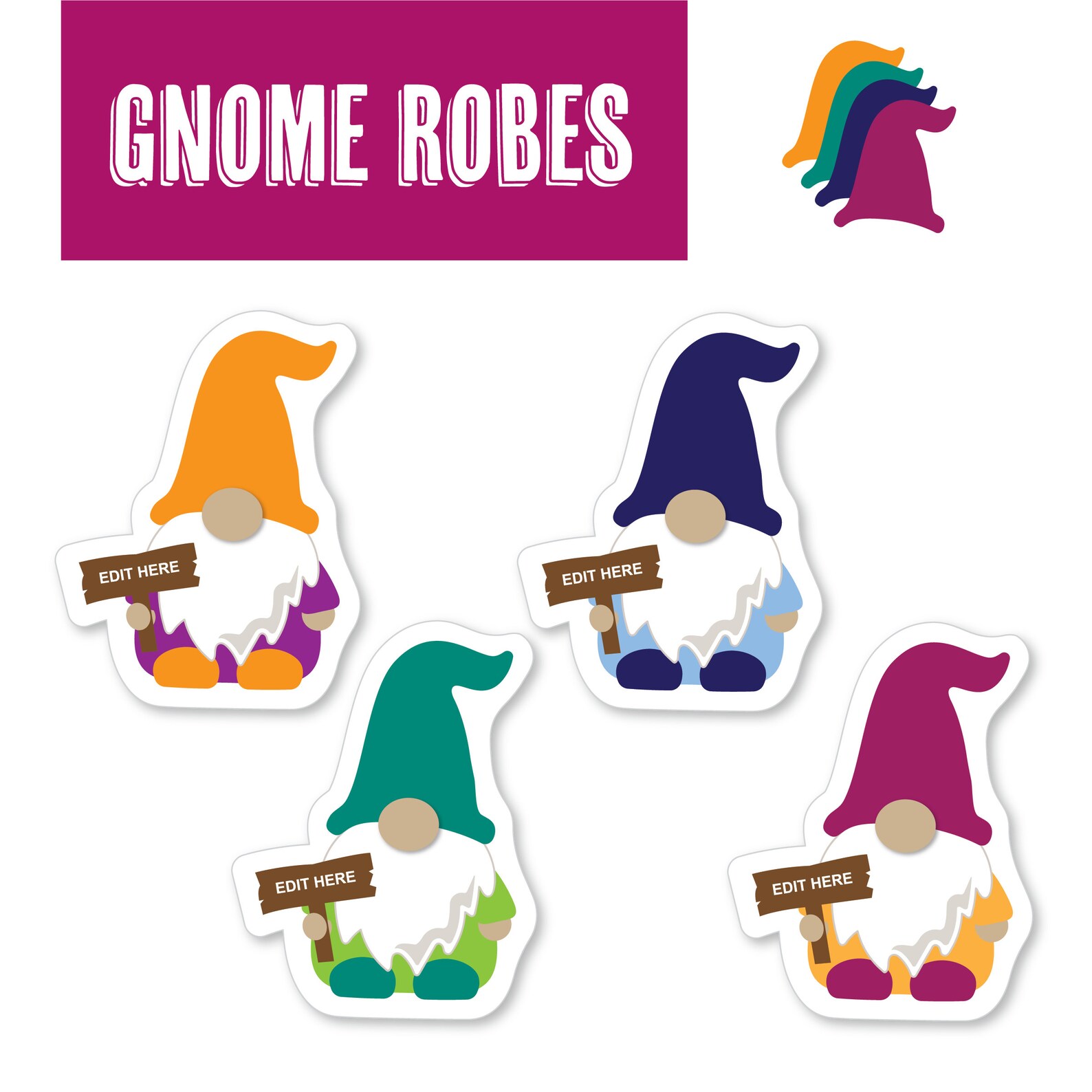 Spring Gnome Door Decoration Gnombie Dwarf Beards Garden - Etsy