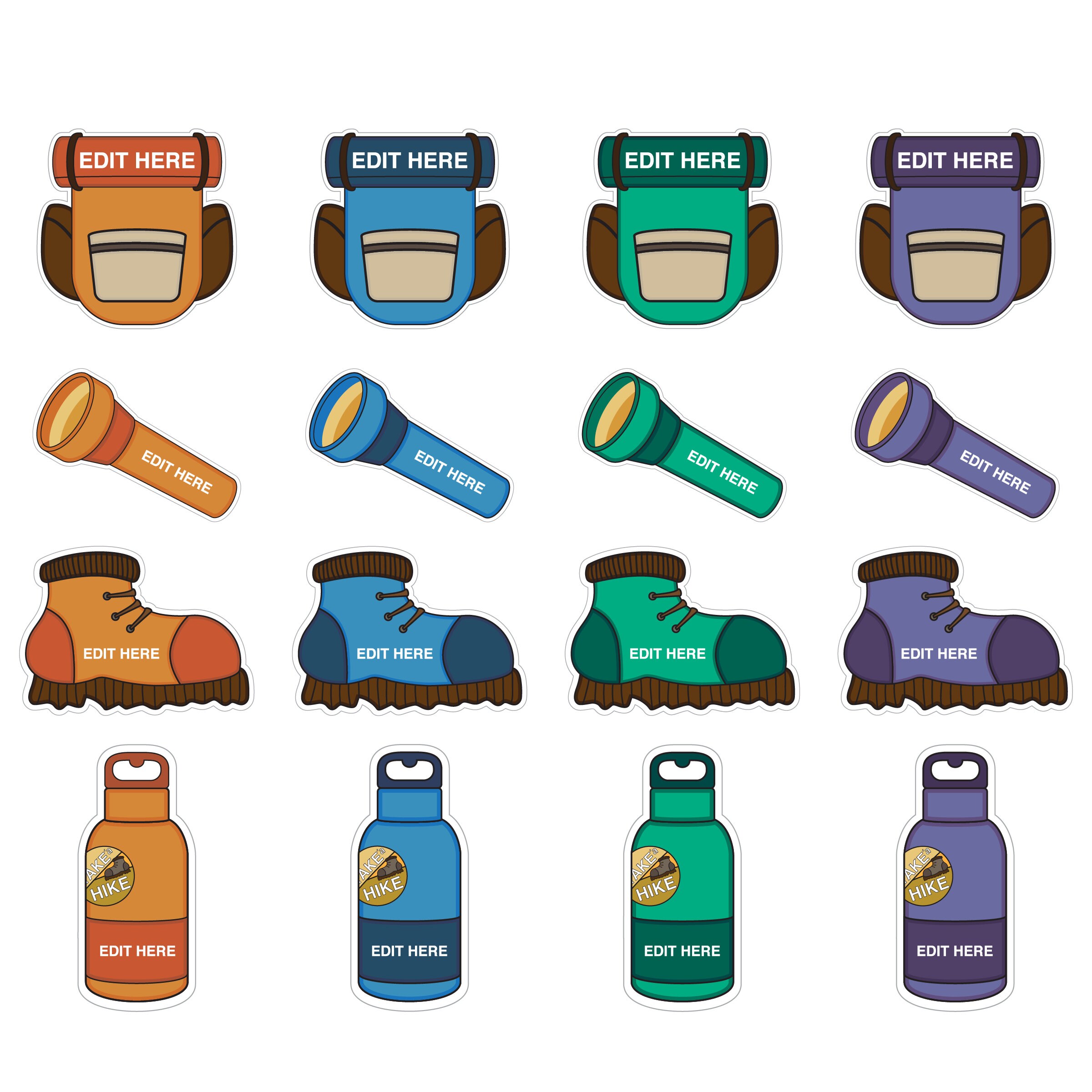 Take A Hike Bundle / Door Dec / Outdoor / Recreation / - Etsy