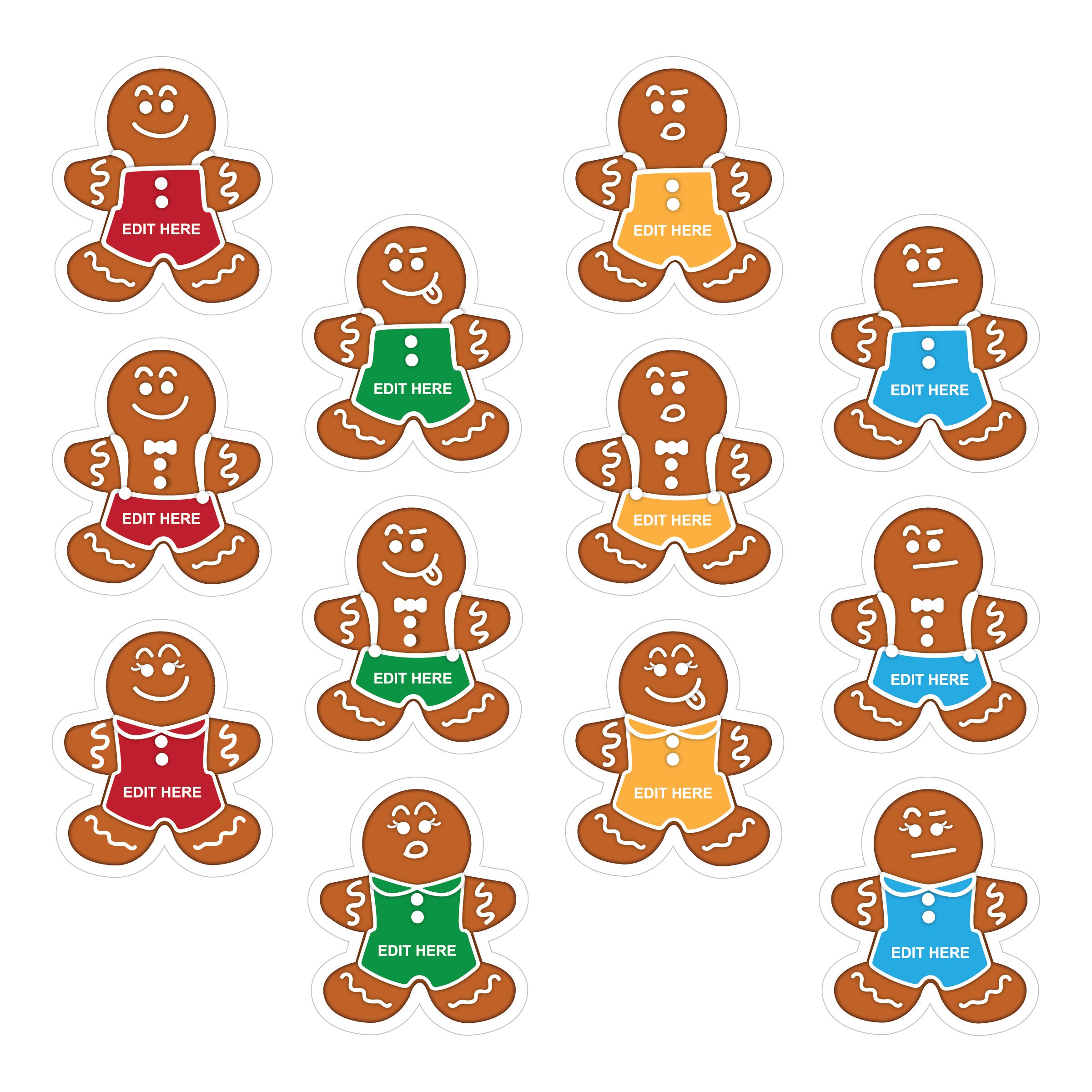 Gingy People Door Decoration / Ginger Bread / Cookies / Winter ...