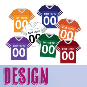 Game Ready Door Decoration / Football / Jersey / Shirt / Sports / Touch ...