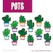 Succulent Door Decoration Printable, Door Dec, RA, Residence Life ...