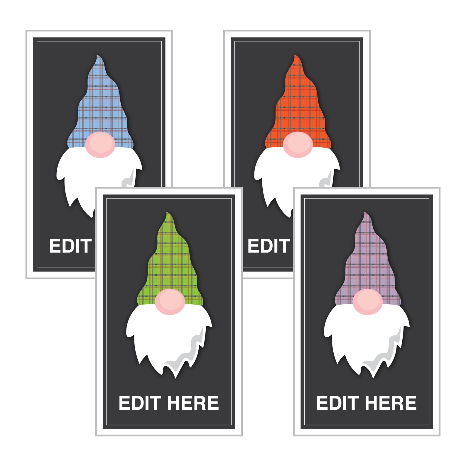 My Gnomies Door Decoration / Garden / Gnome / Toy / Winter / - Etsy