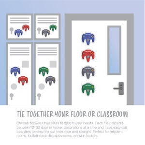 Game on Door Decoration / Printable / Game / Video Games / Door Dec ...