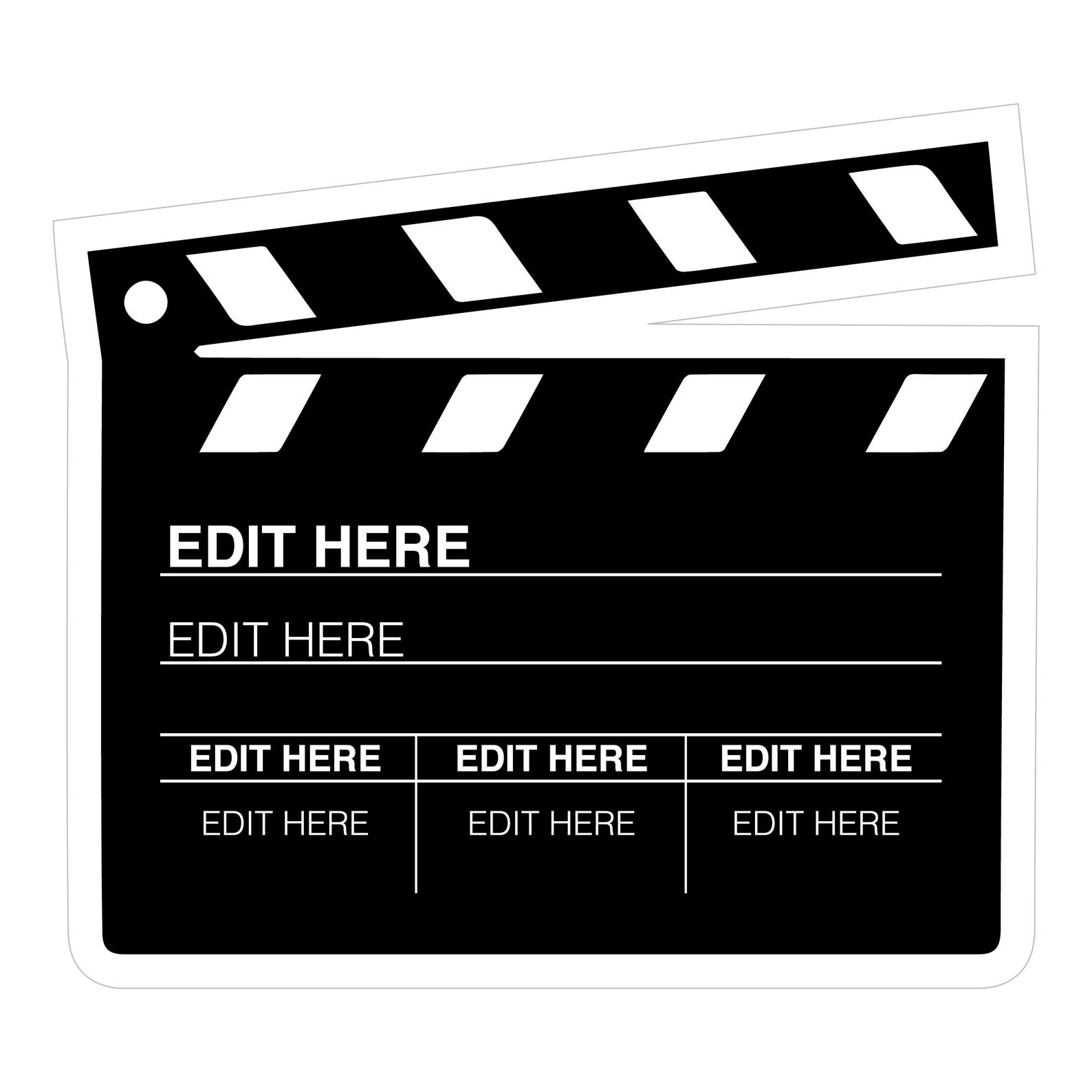 Director's Cut Door Decoration / Printable / Cinema / - Etsy