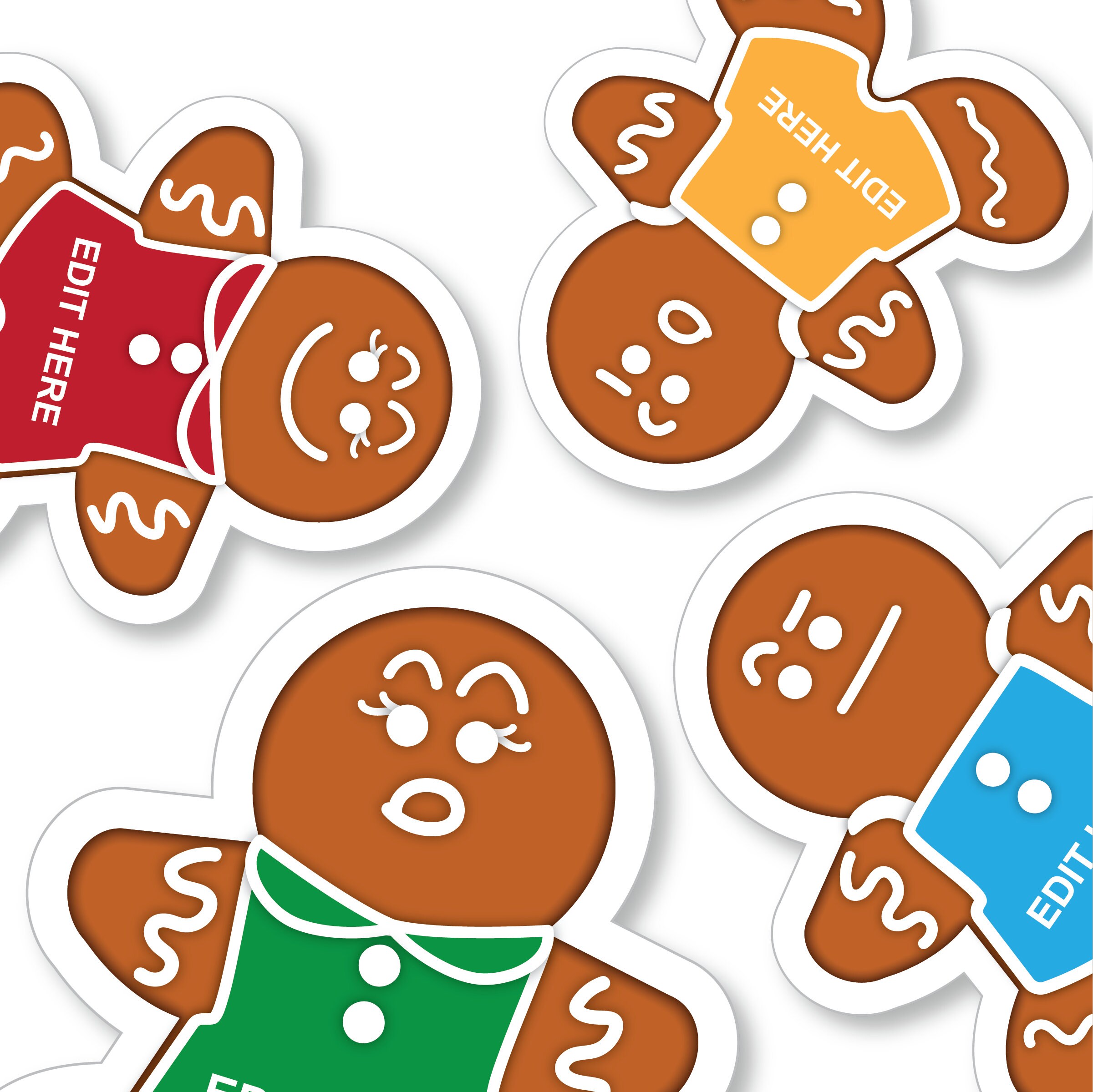 Gingy People Door Decoration / Ginger Bread / Cookies / Winter ...