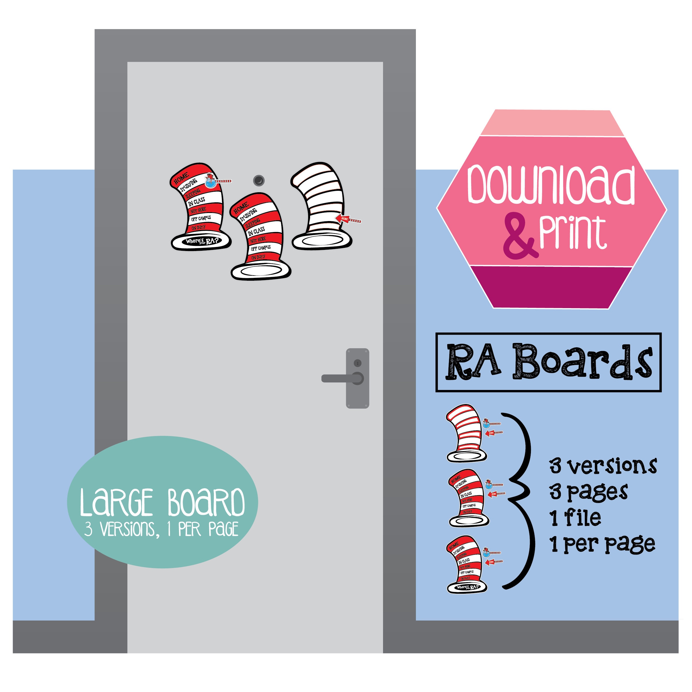 The Hat RA Board - Etsy